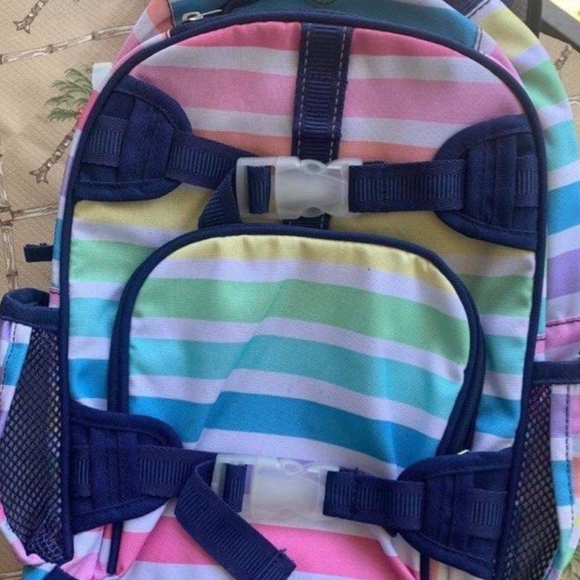 Pottery Barn | Other | Pottery Barn Mackenzie Rainbow Striped Kids ...